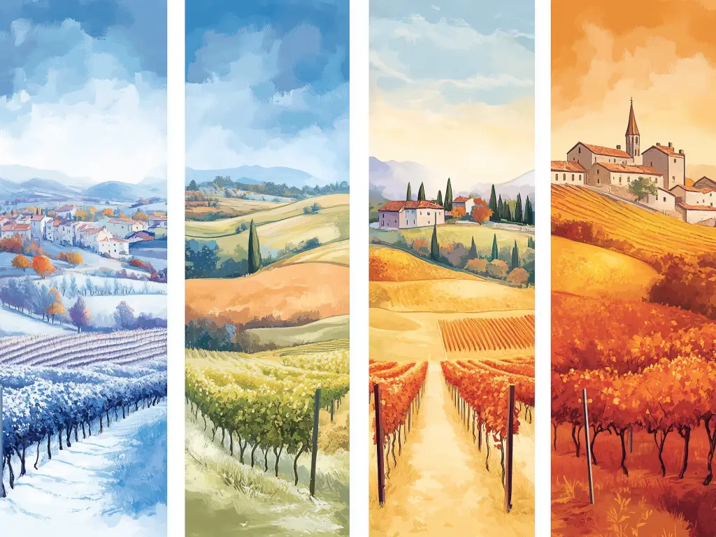 The lifecycle of a Beaujolais vineyard: a year in the vines • Discover ...